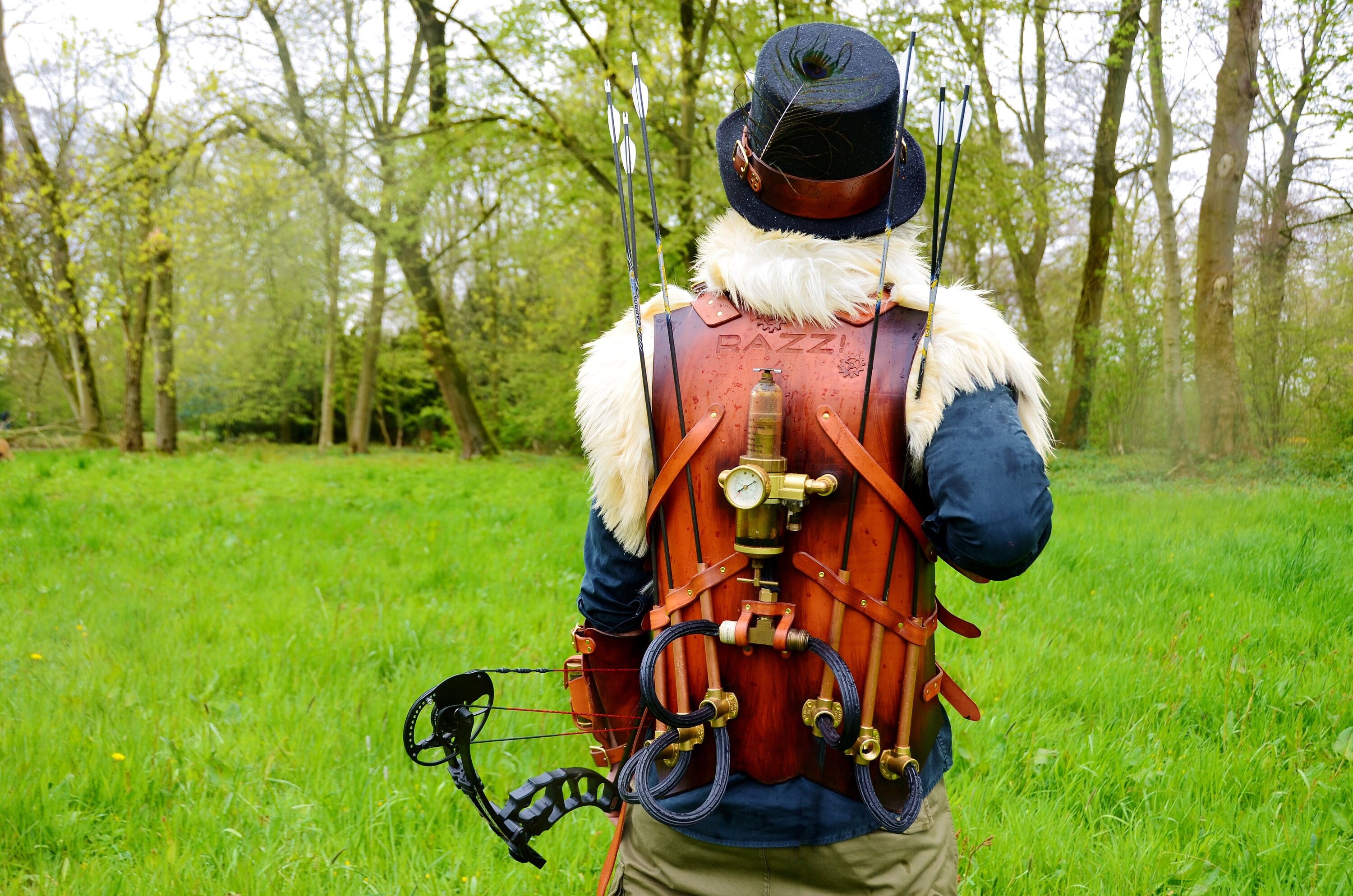 Leather Steampunk Jacket - Etsy