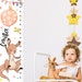 Kangaroo With Balloon Growth Chart Canvas Personalized Height - Etsy