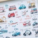 Transportation Alphabet Poster Watercolor Transport Nursery Wall Decor ...