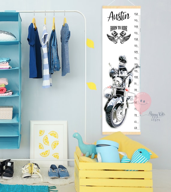 Motorcycle Height Chart Motor Cycle Bike Growth Chart Biker - Etsy