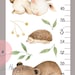 Woodland Animals Growth Chart Personalized Height Chartforest - Etsy