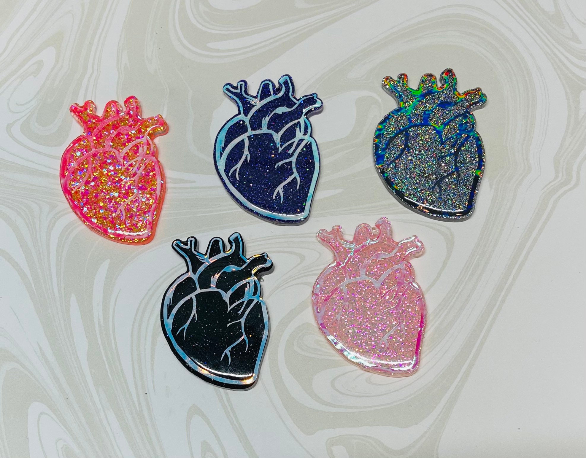 Anatomical Heart Badge Reel Medical Badge Reel Nursing Badge | Etsy