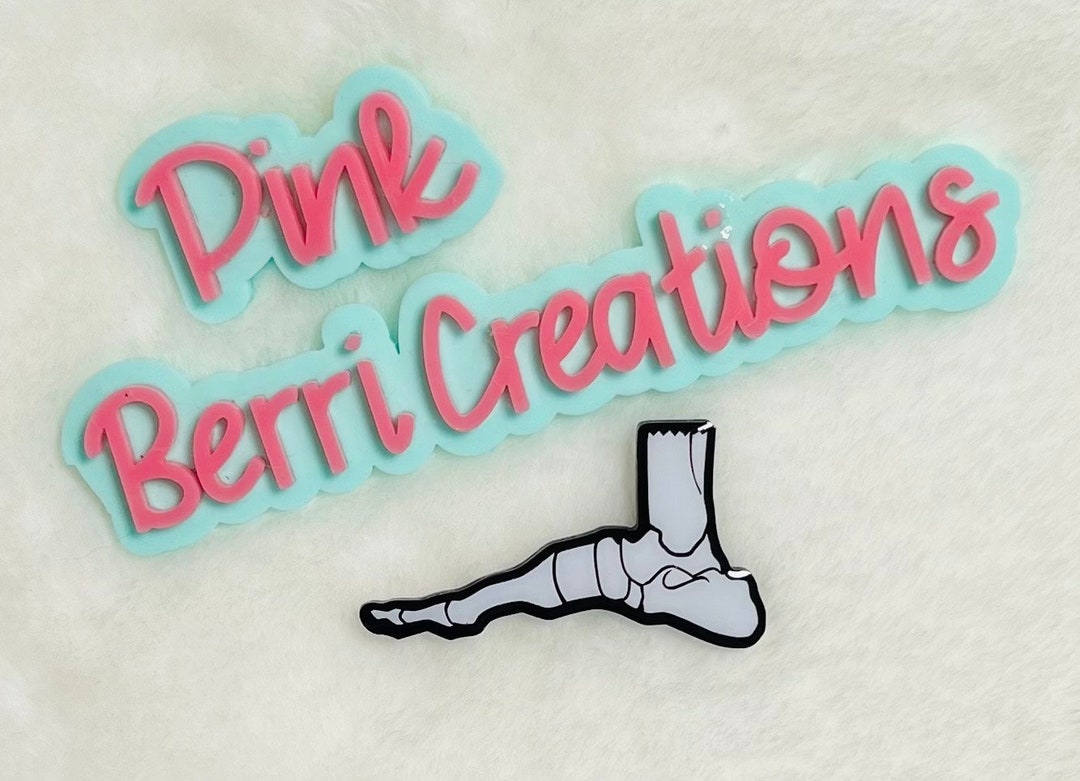 Ortho Skeleton Foot Badge Reel, Medical, Nursing, Orthopedic, Badge ...