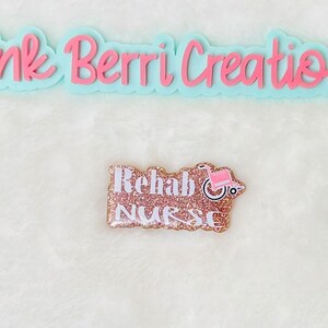Rehab Custom Badge Reel. Medical Gift, Nursing Gift, Medical, Nursing ...