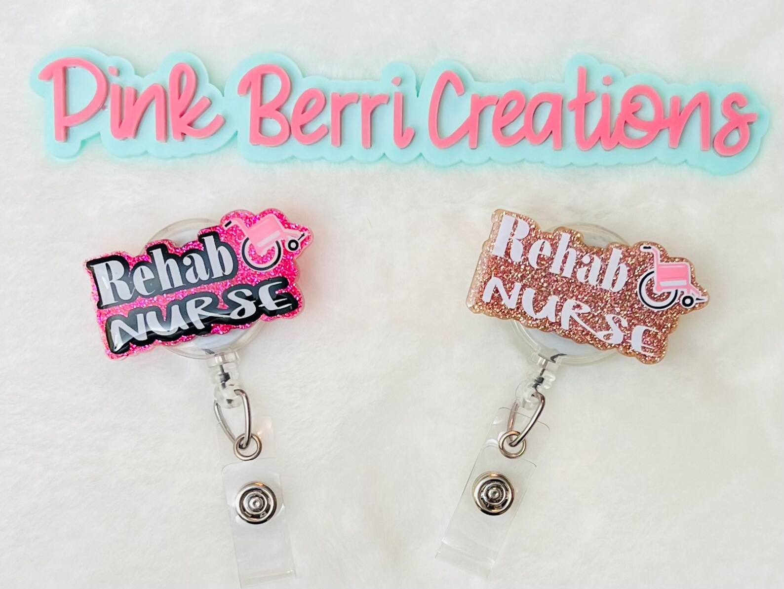 Rehab Custom Badge Reel. Medical Gift Nursing Gift Medical - Etsy