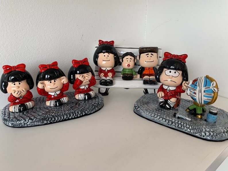 Banca De Mafalda Con Amigos / Mafalda and Friends Vench. - Etsy