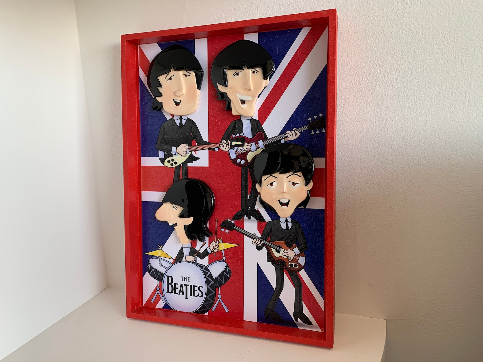 Beatles Flag Poster - Etsy