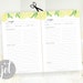 Half-size Editable Recipe Template, Printable Recipe Template, Mini ...