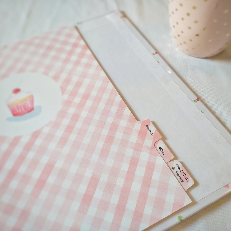 3 Ring Pocket Dividers - Etsy