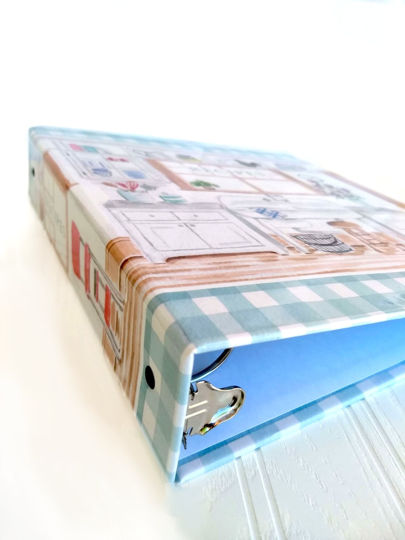 Customizable Retro Kitchen Recipe Binder Vintage Kitchen - Etsy