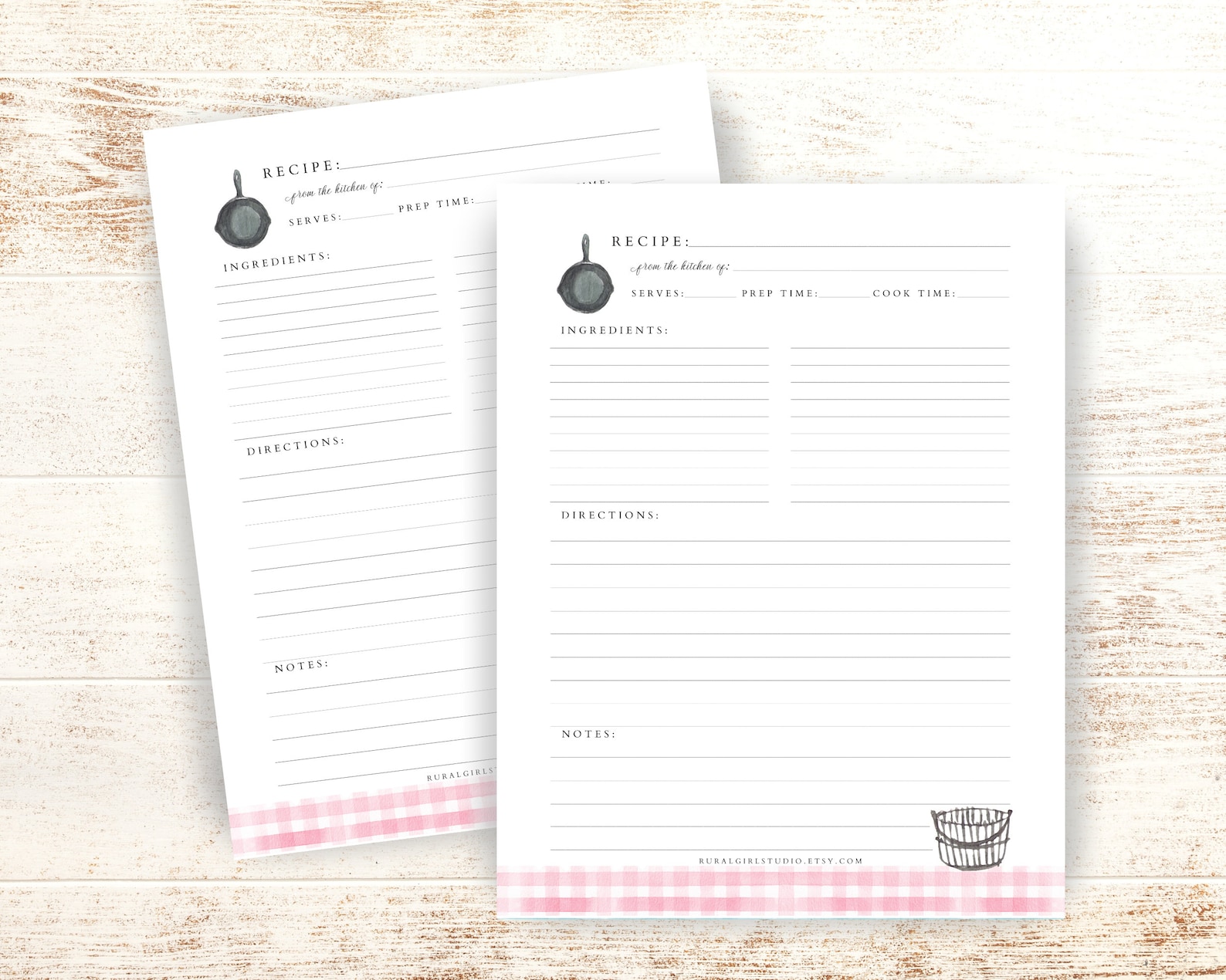Editable Recipe Template, Printable Recipe Template, Recipe Binder ...