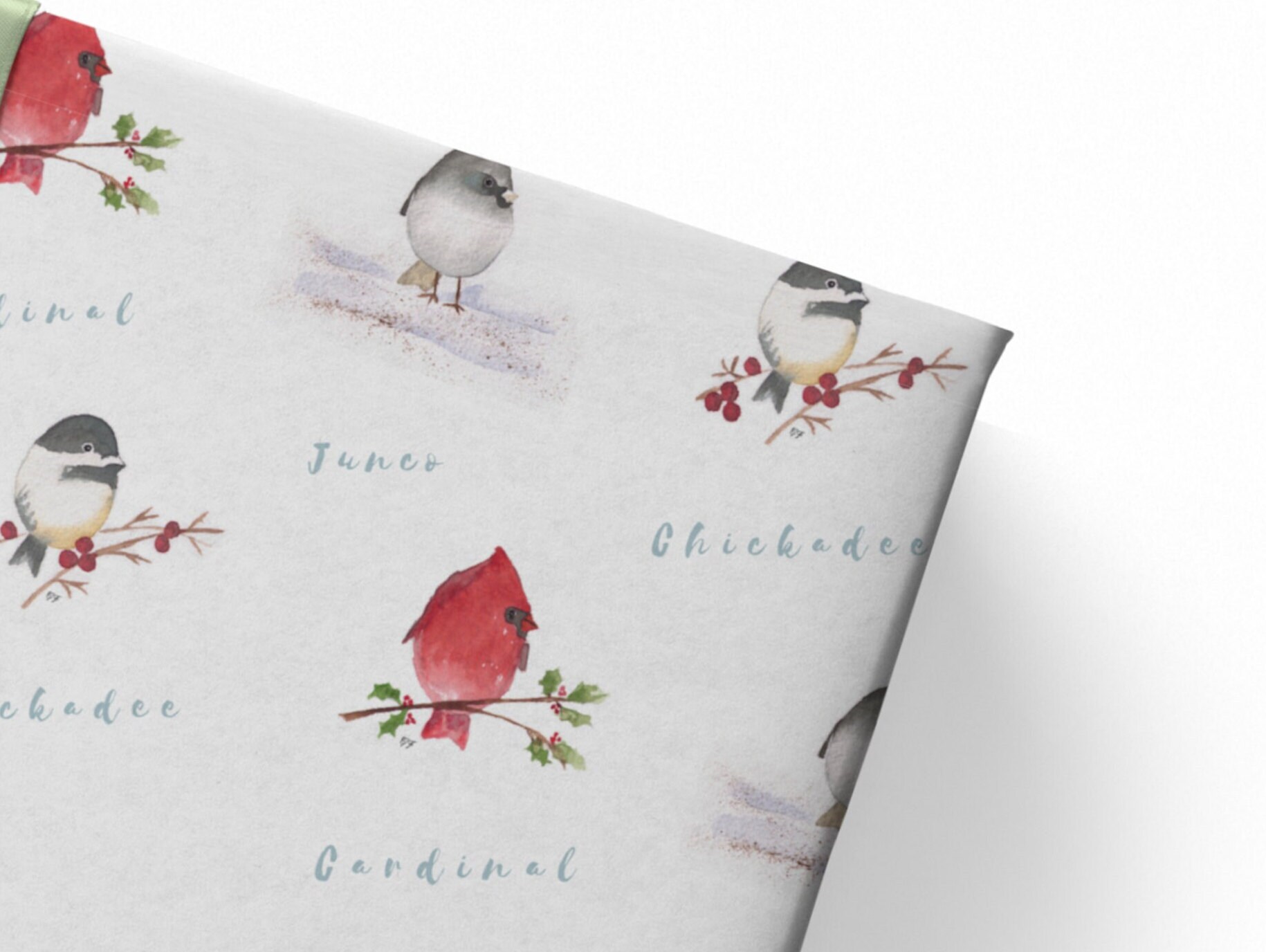 Watercolor Birds Wrapping Paper | Etsy