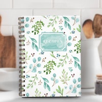 Personalized Recipe Book: Custom Family Cookbook, Cooking Journal - Etsy