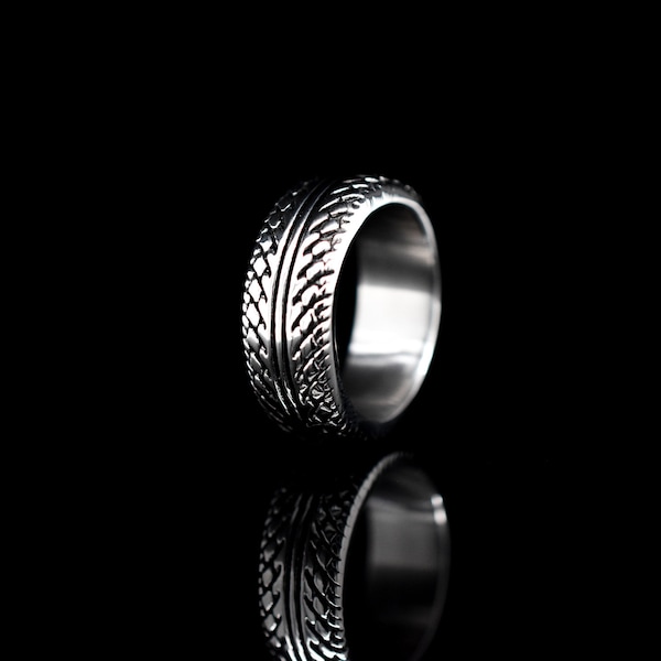 Tire Tread Ring - Etsy
