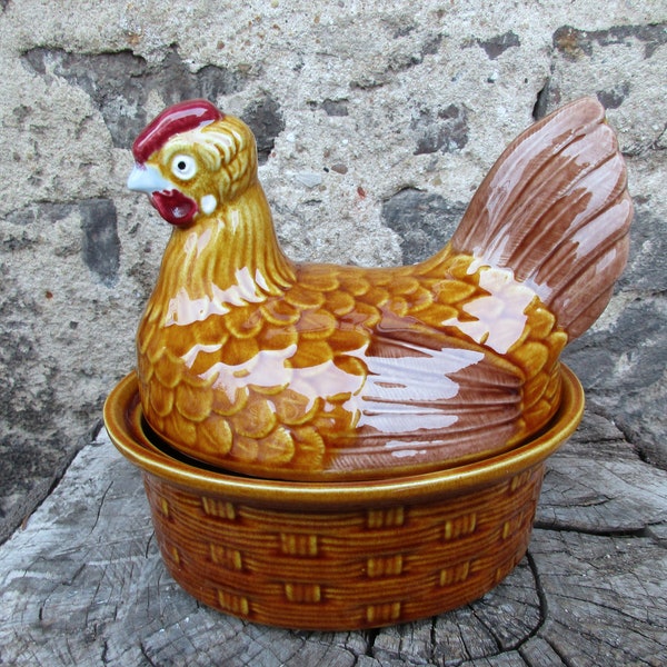 Ceramic Hen - Etsy