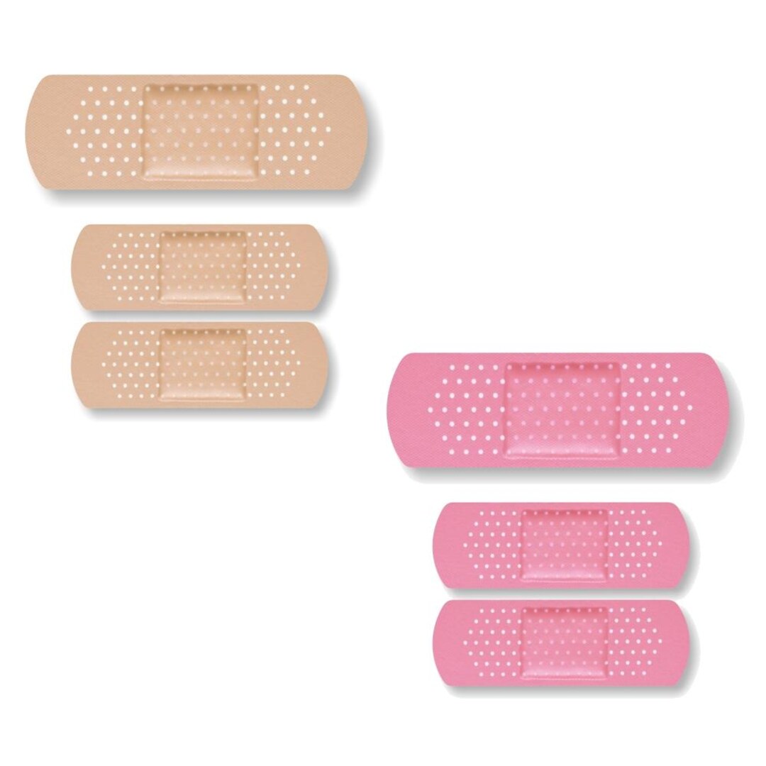 3 BANDAID Decal Set (2) 9'' and (1) 12'' Vinyl Stickers Vehicle Bandage ...