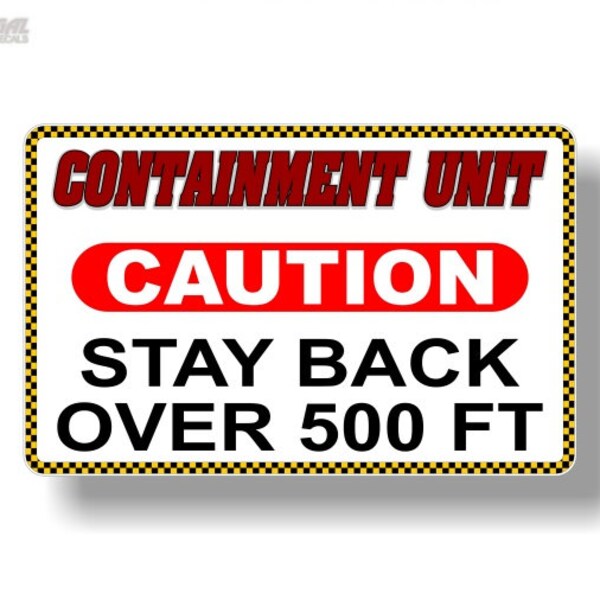 Ghostbusters Containment Unit Sticker Decal - Etsy