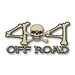 2-4x4 Offroad Skull With Cross Bones 13'' Decals 4x4 off Road ...
