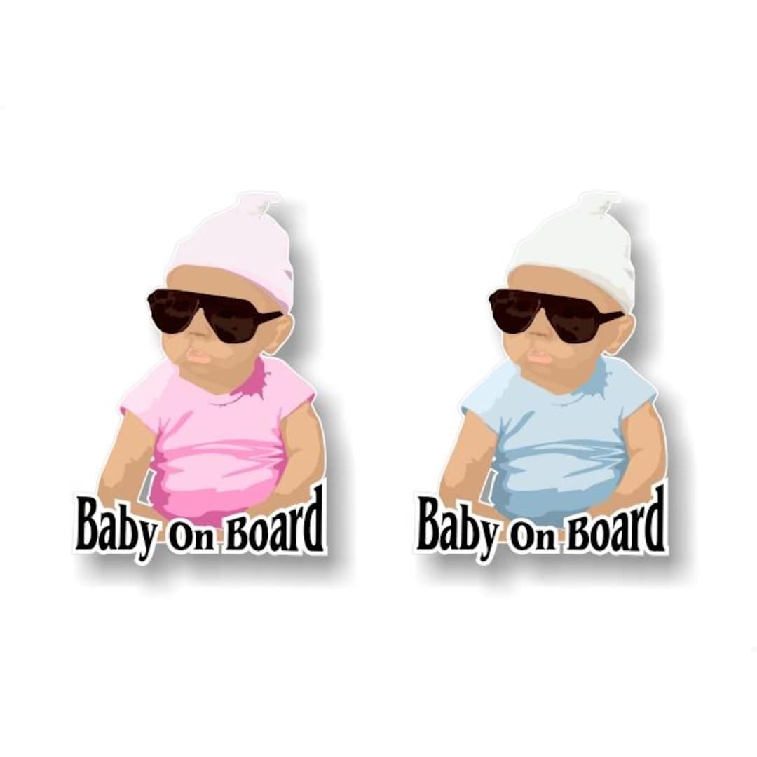 HANGOVER CARLOS Baby on Board 7" Vinyl Full Color Decal Window or ...