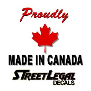 2 Peace CANADA 5" Vinyl Decals Peace Sign Canadian Flag Stickers Symbol ...