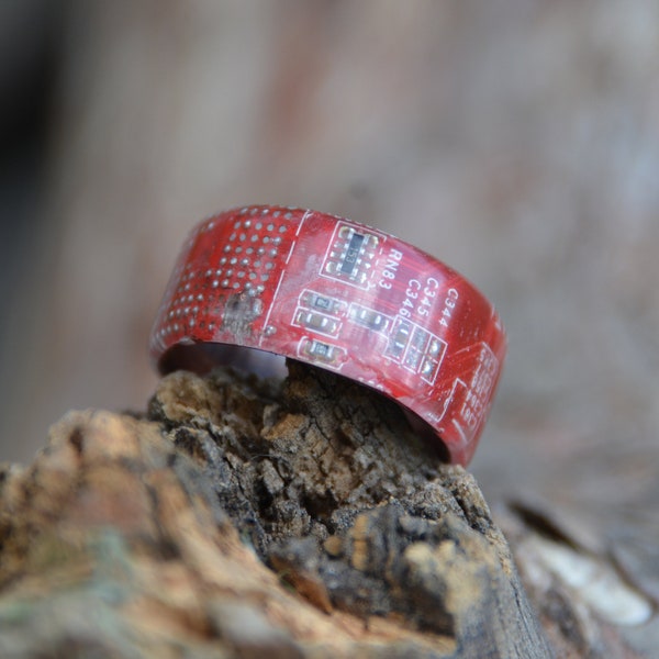 Circuit Board Ring - Etsy