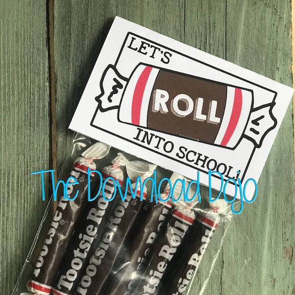 Tootsie Roll Tags - Etsy