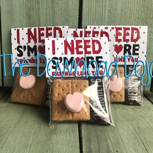 Smores Wrapper, Sweet Gift, Smores Tags, Punny Smores Gift, Friend Gift ...