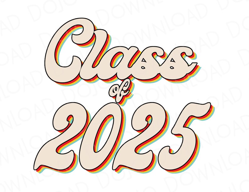 Class of 2025 SVG, Retro Class of 2025 SVG, Class of 2025 Shirt ...