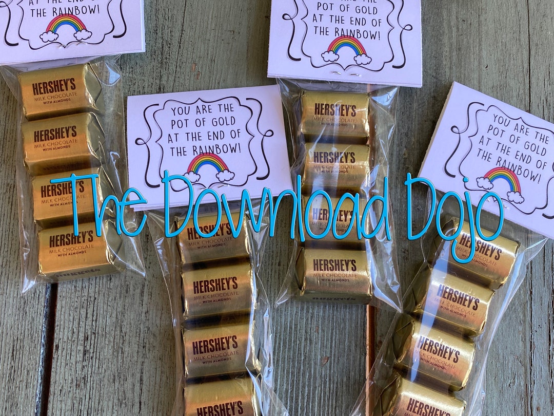 Pot of Gold Bag Topper, St Pattys Day Bag Topper, St Patricks Day Gift ...