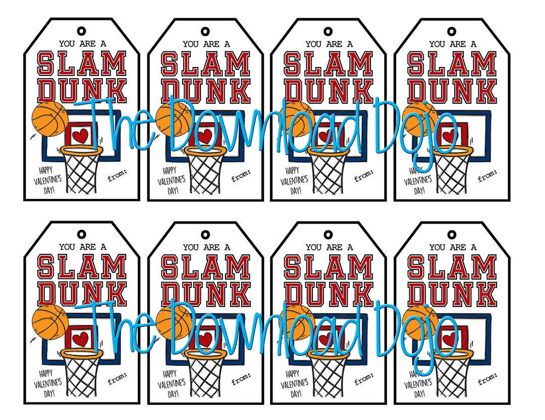 Basketball Valentines, Sports Valentines, Valentines for Kids ...