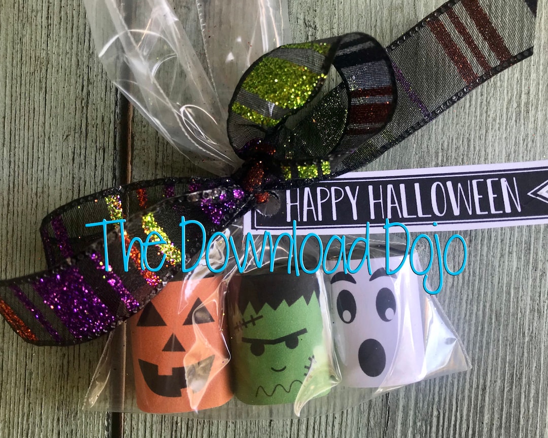 Halloween Candy Nugget Wrappers, DIY Printables (instant Download) - Etsy