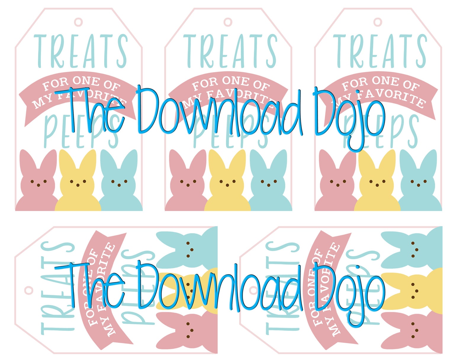 Treats for My Peeps Peeps Printable Easter Printable Easter - Etsy