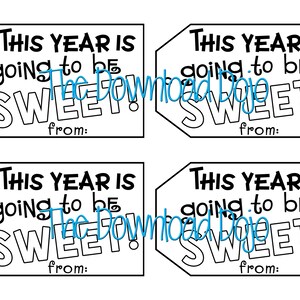 New Year Printable, Back to School Printable, Back to School Gifts for ...