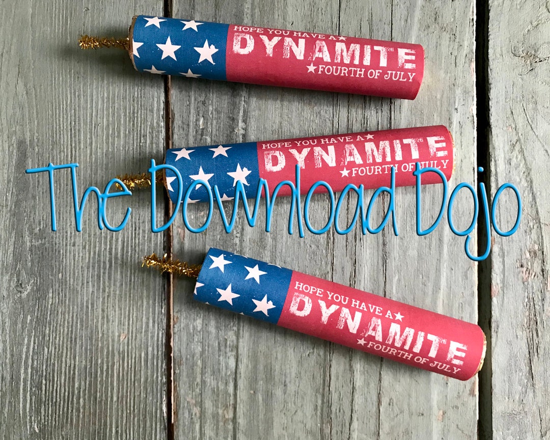 Candy Wrapper, Rolos, Dynamite, TNT, You're the Bomb, Firework, Fourth ...