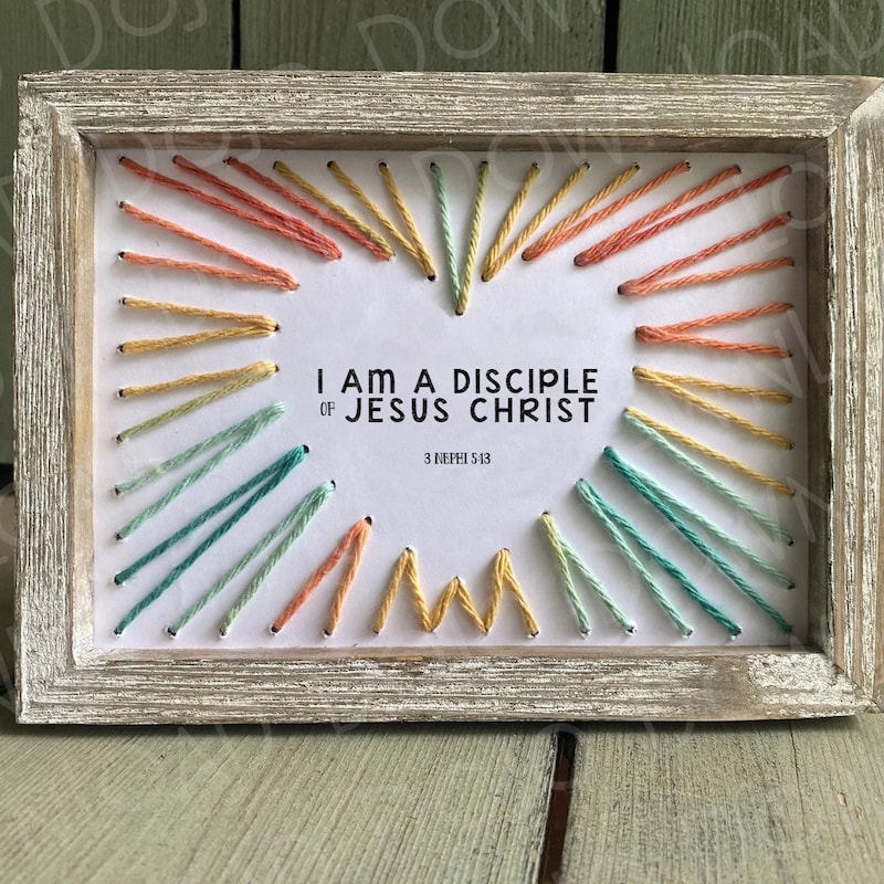 Christian String Art - Etsy