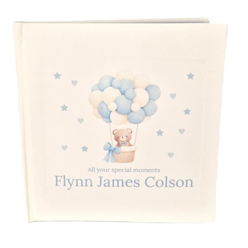 Personalised Teddy Bear Photo Album Photograph Memories - Etsy