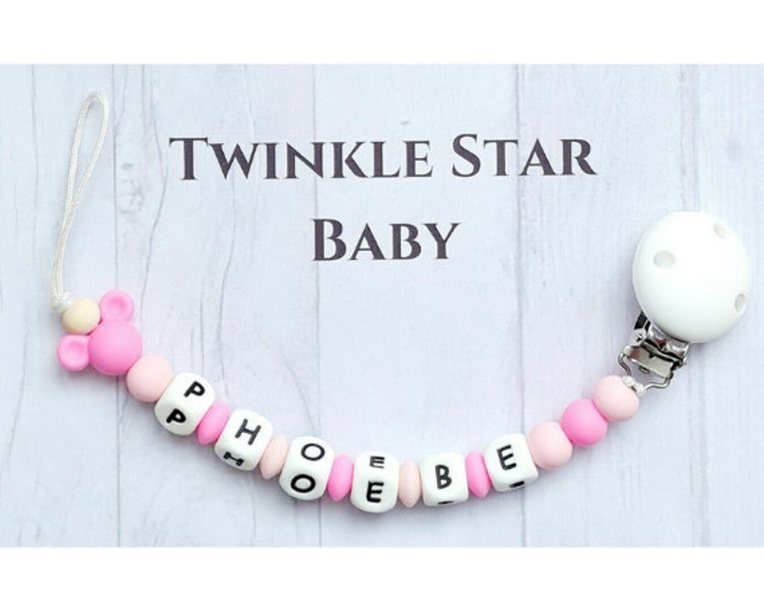 Full Silicone Handmade Personalised Minnie Mouse Dummy - Etsy