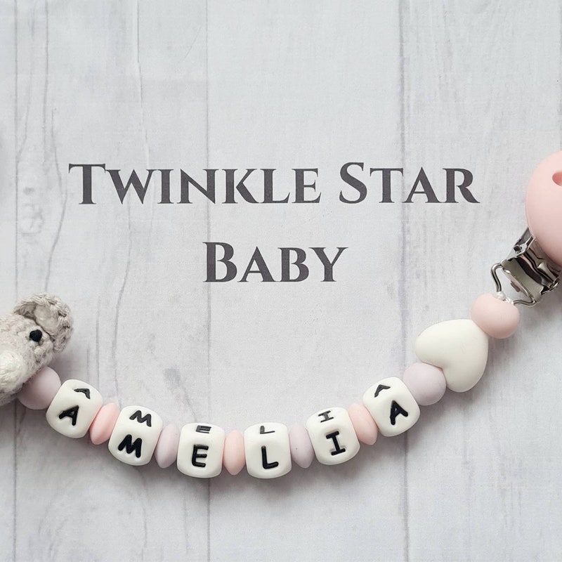 Pink Pacifier - Etsy