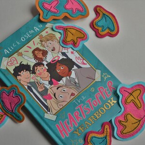 Heartstopper Felt Sew-on Patches, Handmade Accessories - Etsy