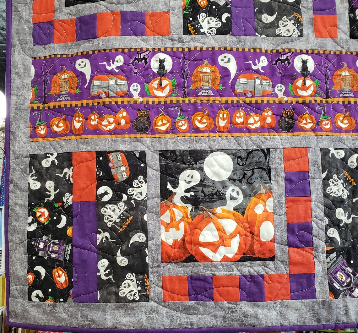 Bricks and Borders-boo: Easy Block Construction, Accuquilt Friendly ...