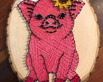 Pig String Art | Etsy