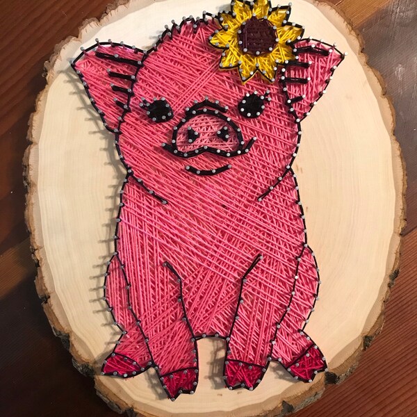 Pig String Art - Etsy
