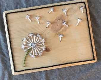 Dandelion String Art | Etsy