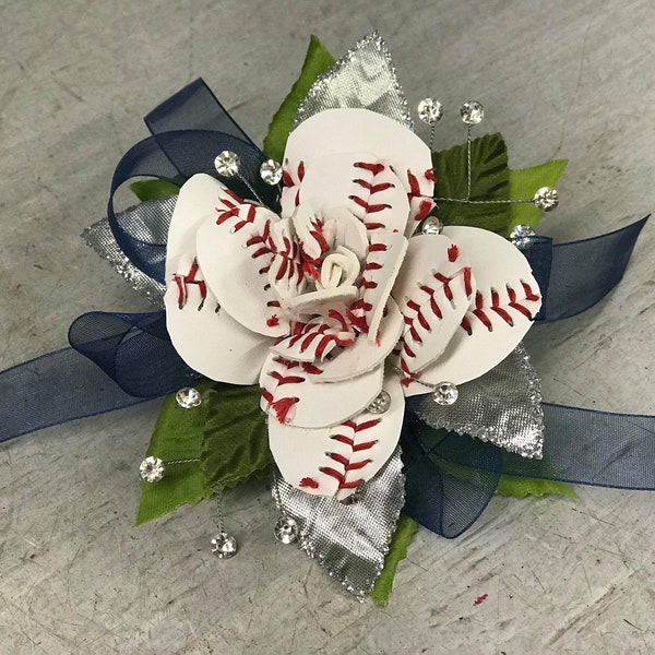 Baseball Rose - Etsy