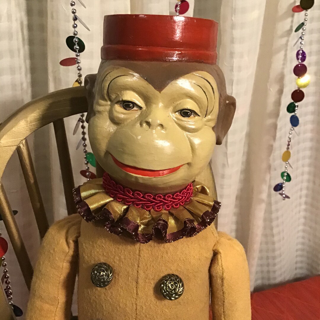 Katherines Collection Bellhop Monkey by Wayne Kleski - Etsy UK