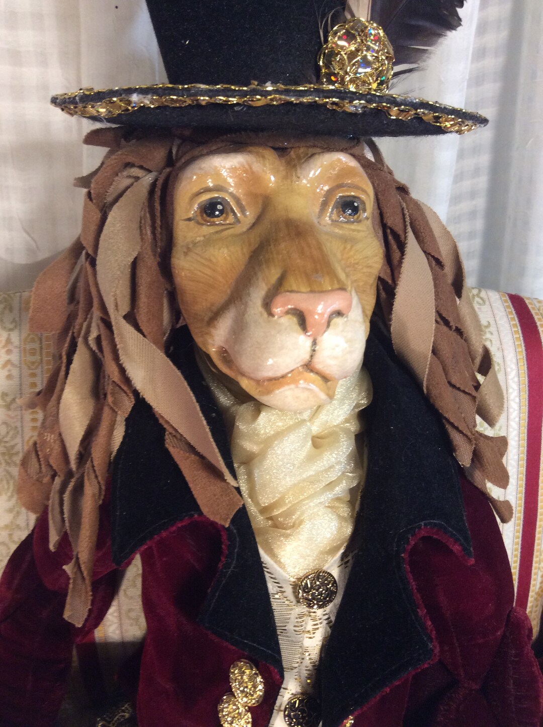 Katherines Collection Renaissance Circus Ringmaster Lion by Wayne ...