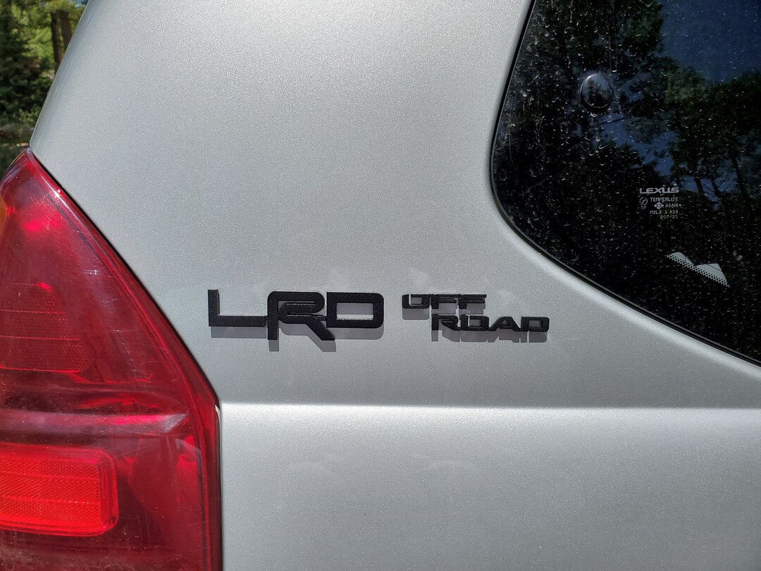 Lexus LRD off Road Badges GX 460 GX 470 - Etsy
