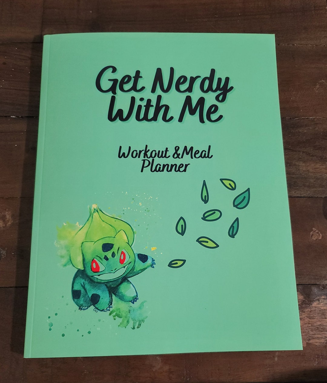 Pokemon Workout Journal | Meal Planner | Workout Planner | Anime ...
