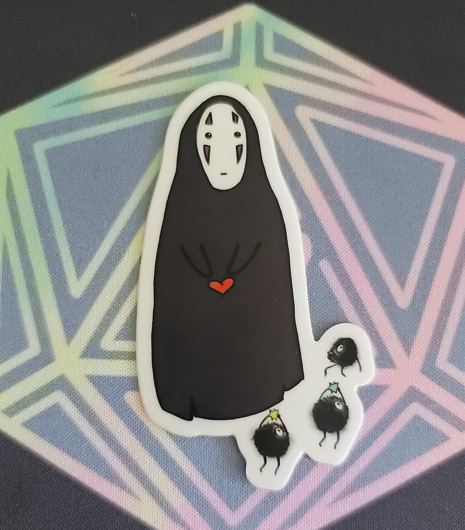 No Face Sticker | No Face Spirited Away | Studio Ghibli Sticker | No ...