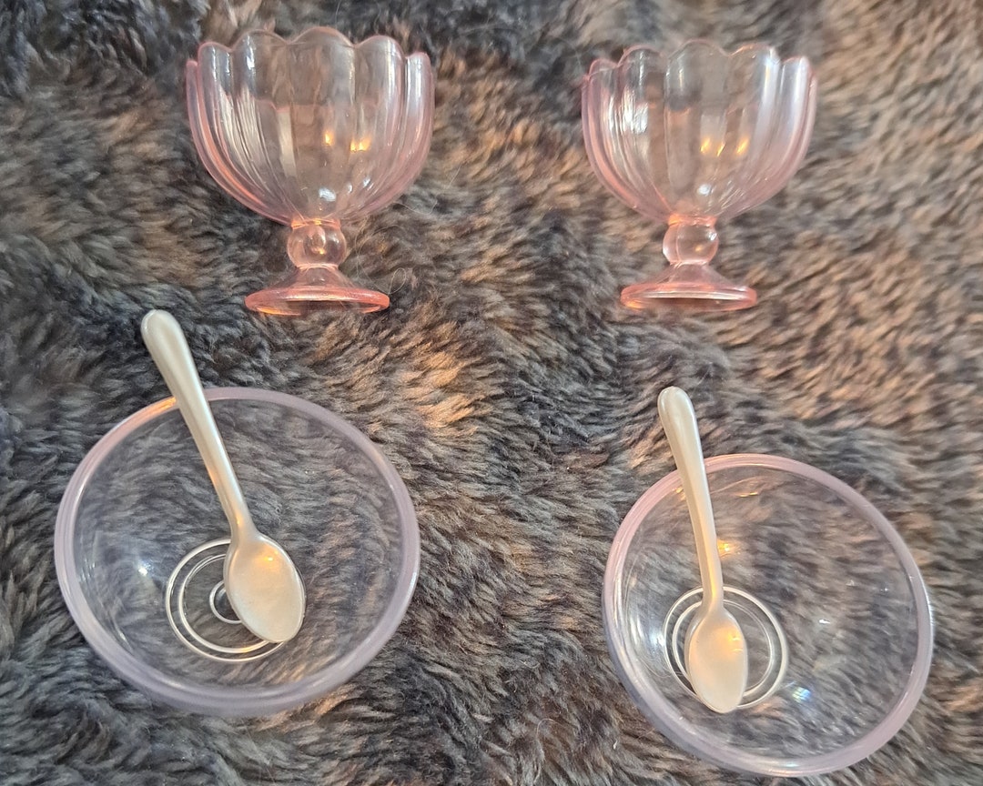 Miniverse Bowl and Sundae Glass Bundle - New - Etsy